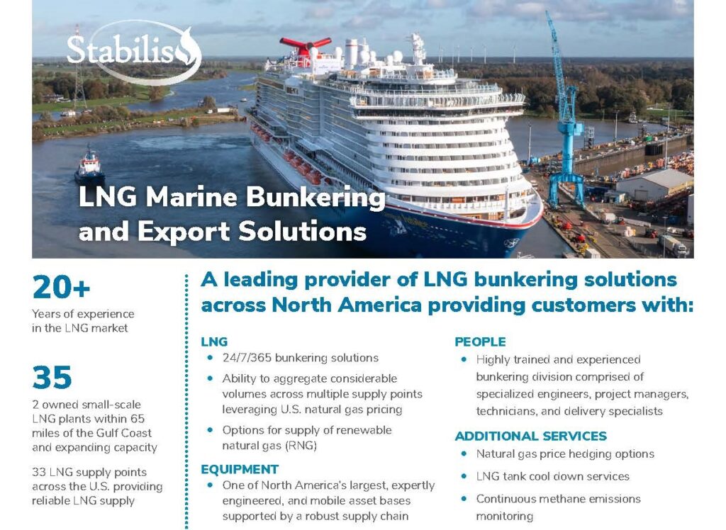 Marine Bunkering - Stabilis Solutions